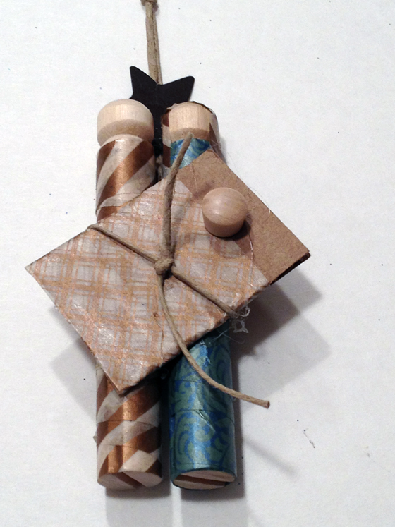 Second Chance to Dream - Washi Tape Nativity Ornament