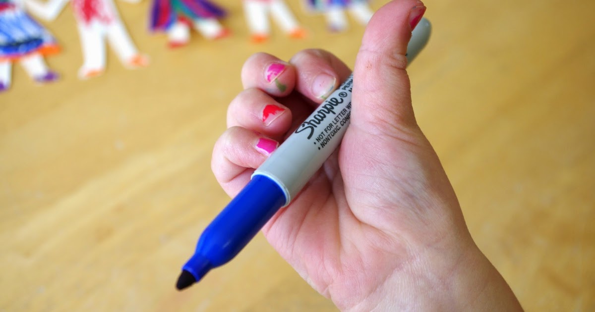 Uncapped Sharpie Marker - Robin Kramer Writes