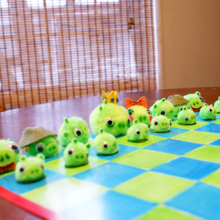 LMD Studio Sketch-n-blog: Angry Birds Chess {I Made it Monday}