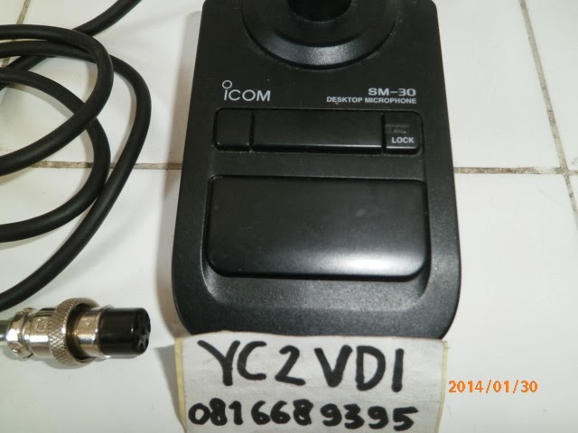 Sinar Agung ( Y C 2 V D I ): DESK TOP MICROPHONE ICOM SM 30 - ISTIMEWA ...