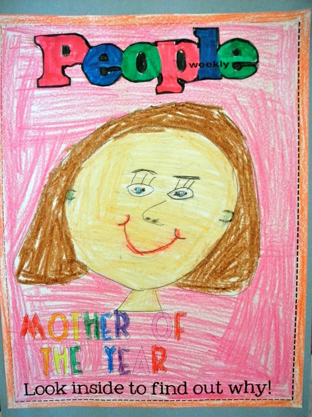 Happy Literacy!: People Magazine (Mom of the Year)