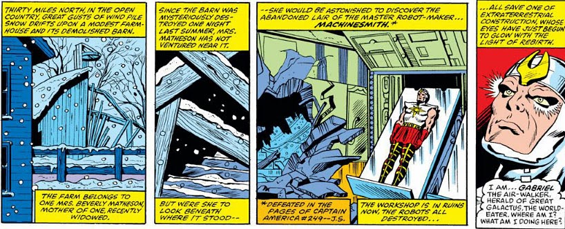 The Peerless Power of Comics!: Hark, The Herald Angel Returns!