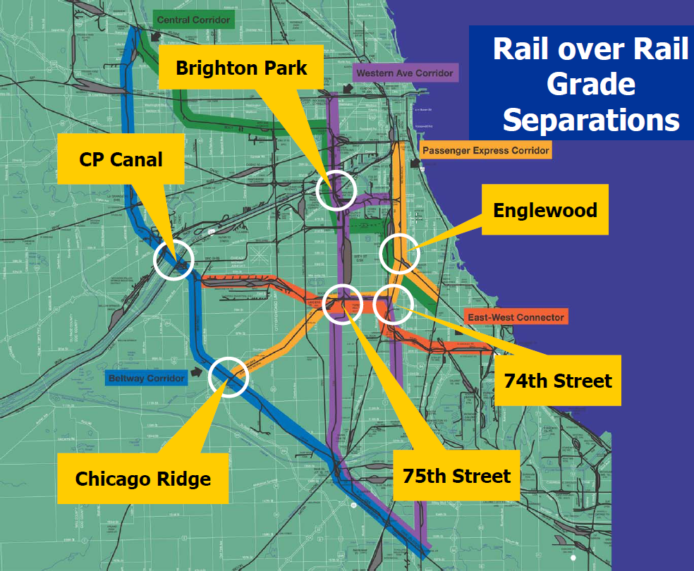 Industrial History: Chicago Railroad Bottleneck and CREATE Overview