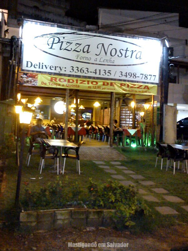 Pizza Nostra [ch] ~ Mastigando em Salvador