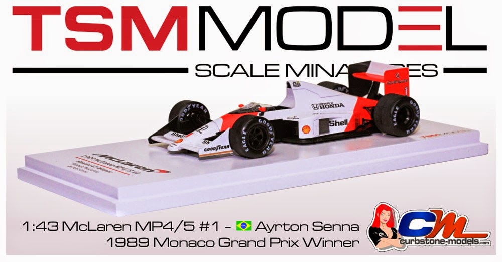 www.modelauto.shop: TSM Model 1:43 (TSM124331) - McLaren MP4/5 #1 ...