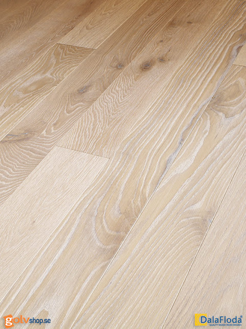 Golvshop: Massiva Trägolv Dalafloda ArtistOak Milk Ek - Plank