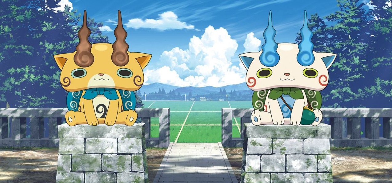 Uma carta de Komasan, a criaturinha mais adorável de Yo-kai Watch ...