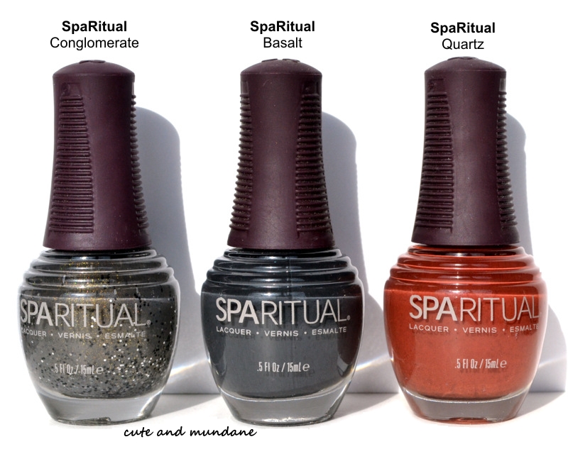 Cute and Mundane: SpaRitual Fall 2012 : Rock collection review + swatches