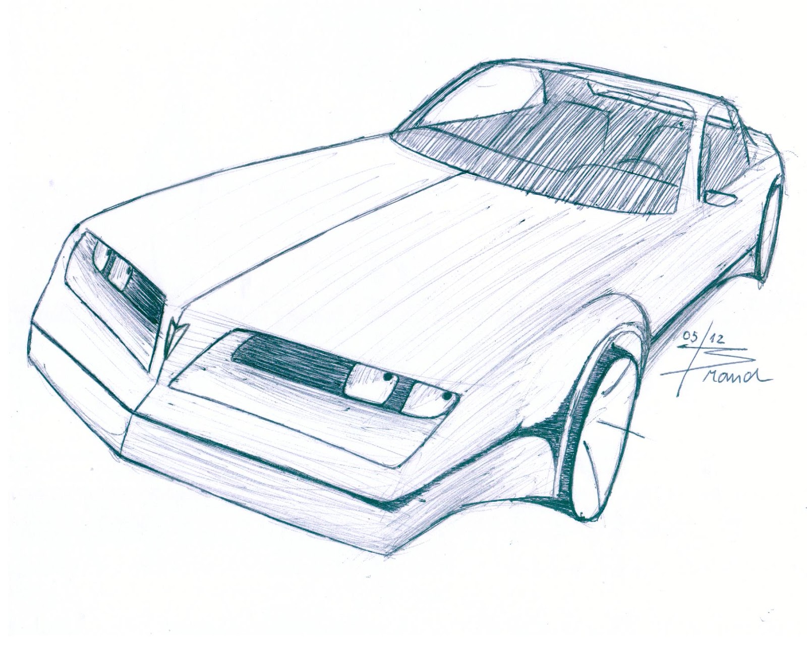 Evolution Design Blog: Pontiac Firebird Remake