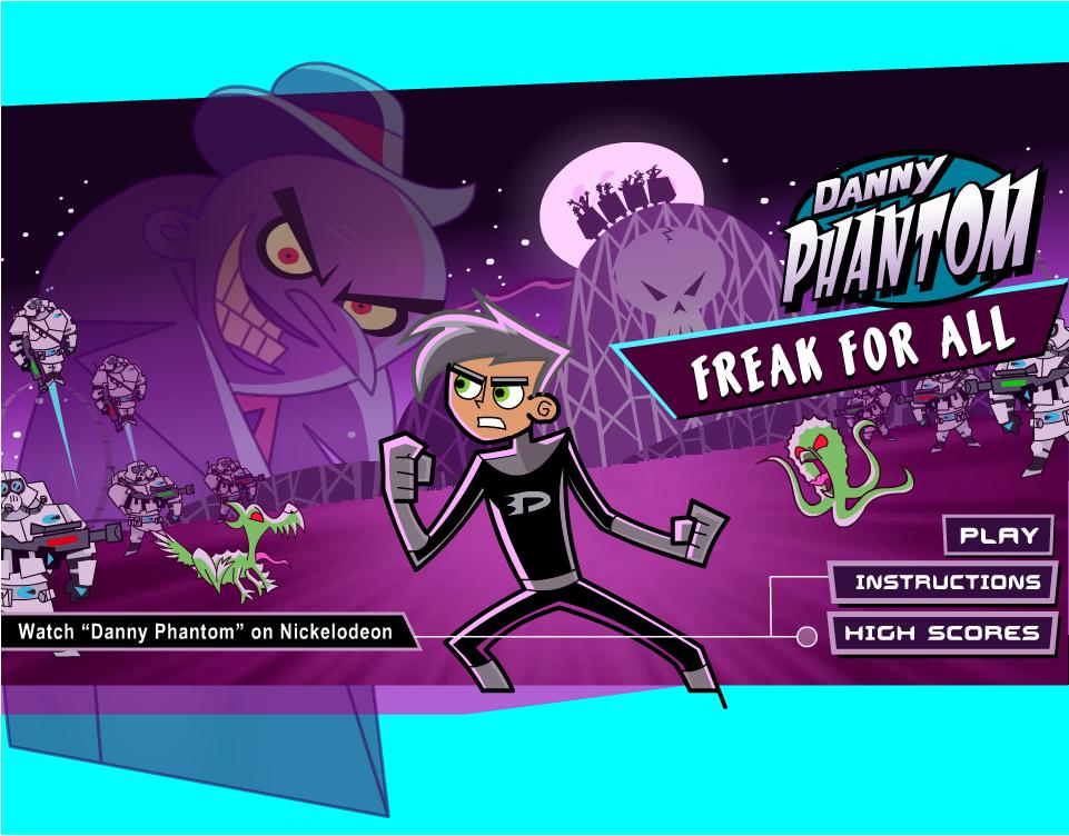 Danny Phantom Freak For All - Juegos Gratis Para Niños, Free Games For Kids