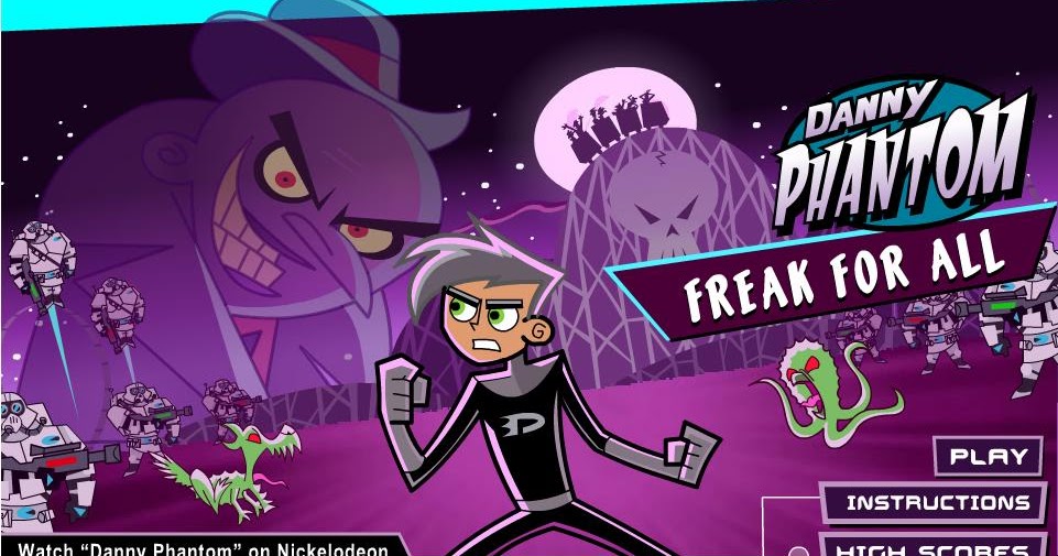 Danny Phantom Freak For All - Juegos Gratis Para Niños, Free Games For Kids