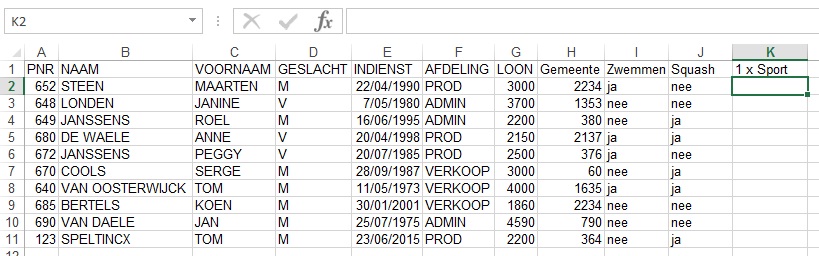 Tips voor Excel: Functie EX.OF