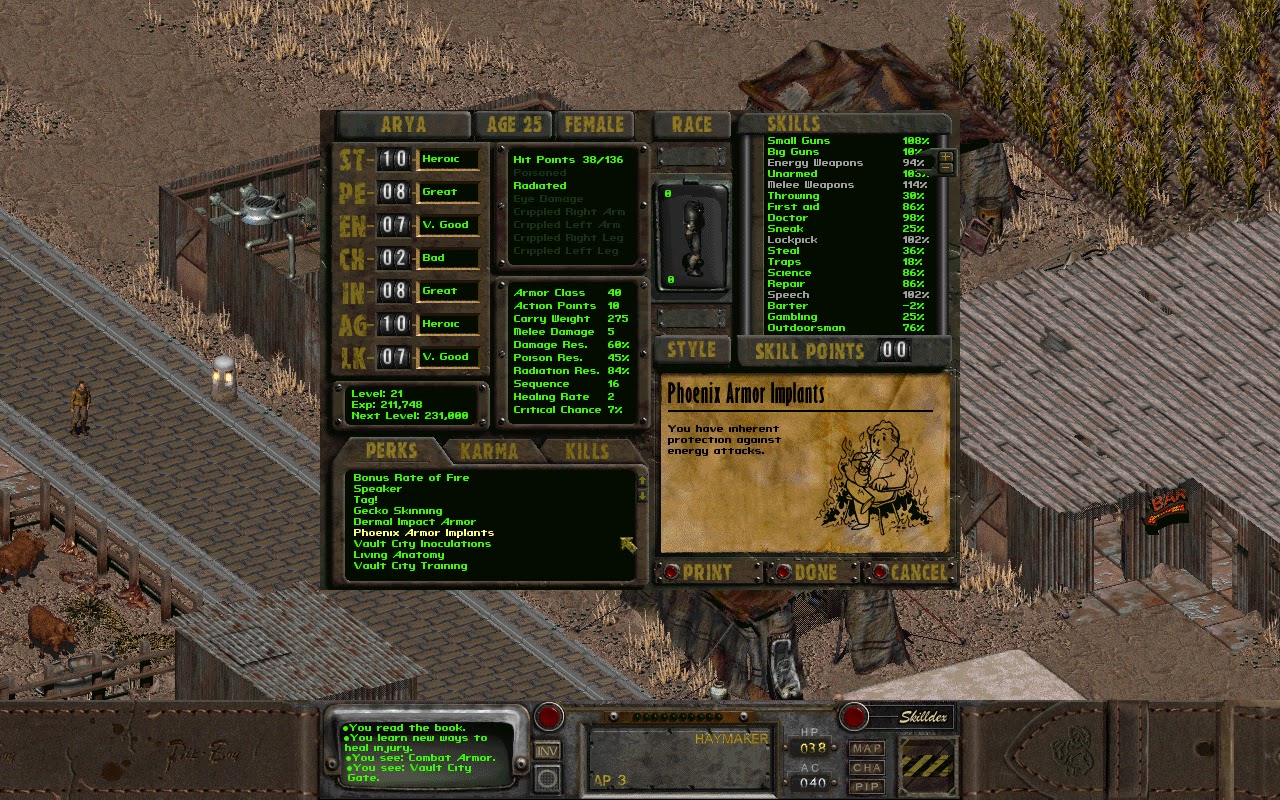 Salon Decadence: Fallout 2 Restoration Project