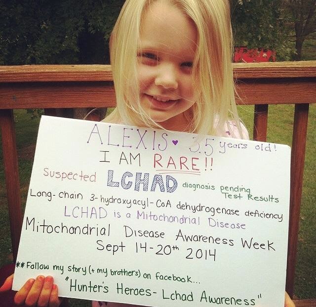 My Awesome LCHAD Kids: Mitochondrial Disease Awareness Week 2014