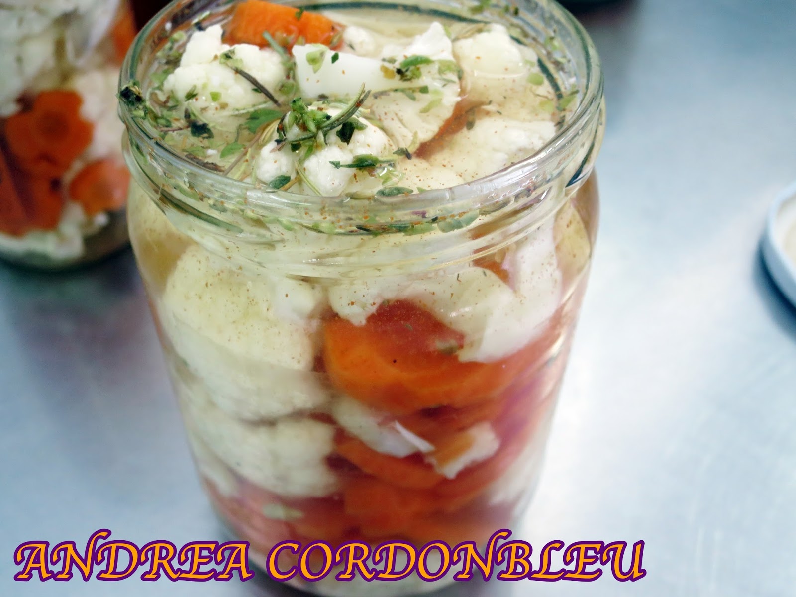CORDONBLEU: COLIFLOR ENCURTIDA. SIN GLUTEN.