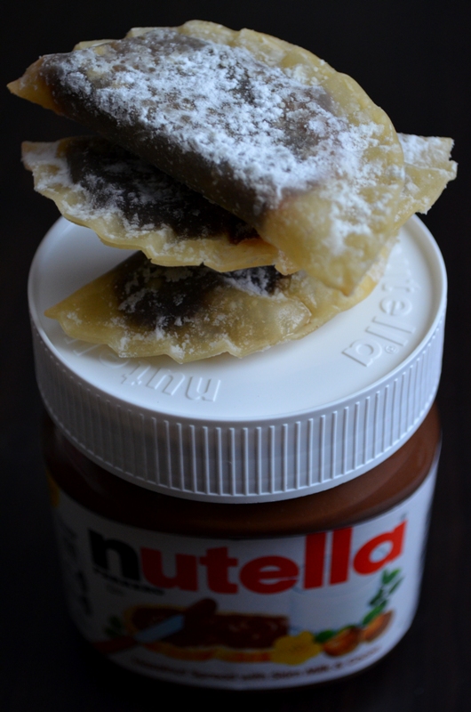 For the Love of Dessert: Baked Nutella Ravioli