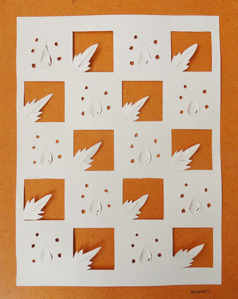 Art At Woodstock: Sculpture: Cut Paper Relief