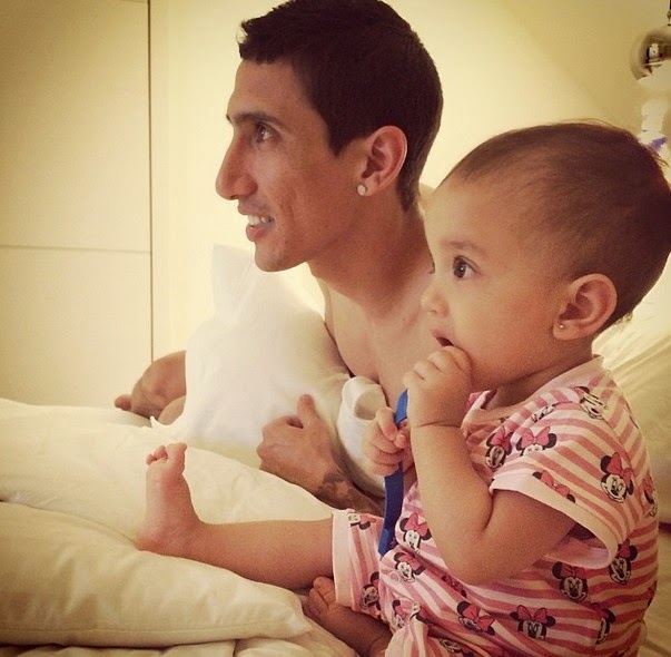 Meet United's New Boy Angel Di Maria's Beautiful Wife And Kid [PHOTOS ...
