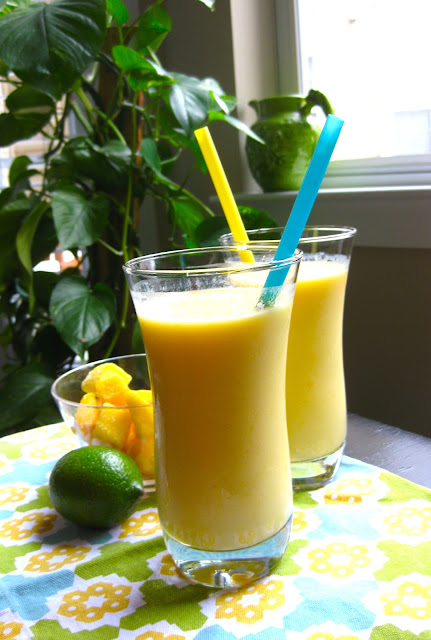 Stew or a Story: Mango Smoothies with Coconut Water