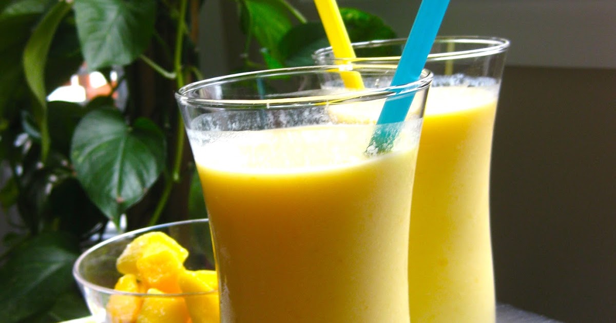 Stew or a Story: Mango Smoothies with Coconut Water