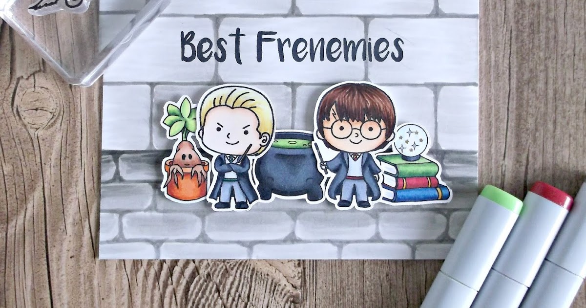 RBergfeld Card Designs: Best Frenemies