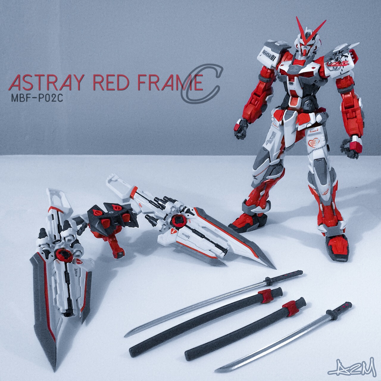 GUNDAM GUY: GUNDAM GUY: READERS FEATURE GUNPLA BUILD - MG 1/100 ASTRAY ...