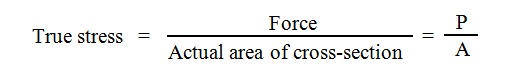 Differentiate between Nominal stress and True stress - Mechanical ...