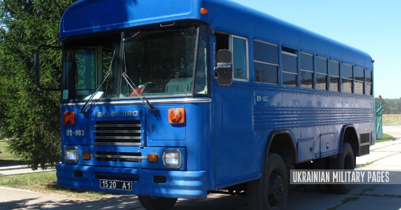 Автобус Blue Bird TC/2000: служба в ЗСУ
