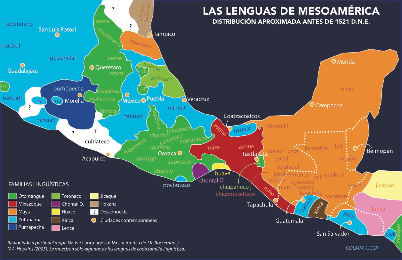 Yukjotp: Las lenguas de Mesoamérica