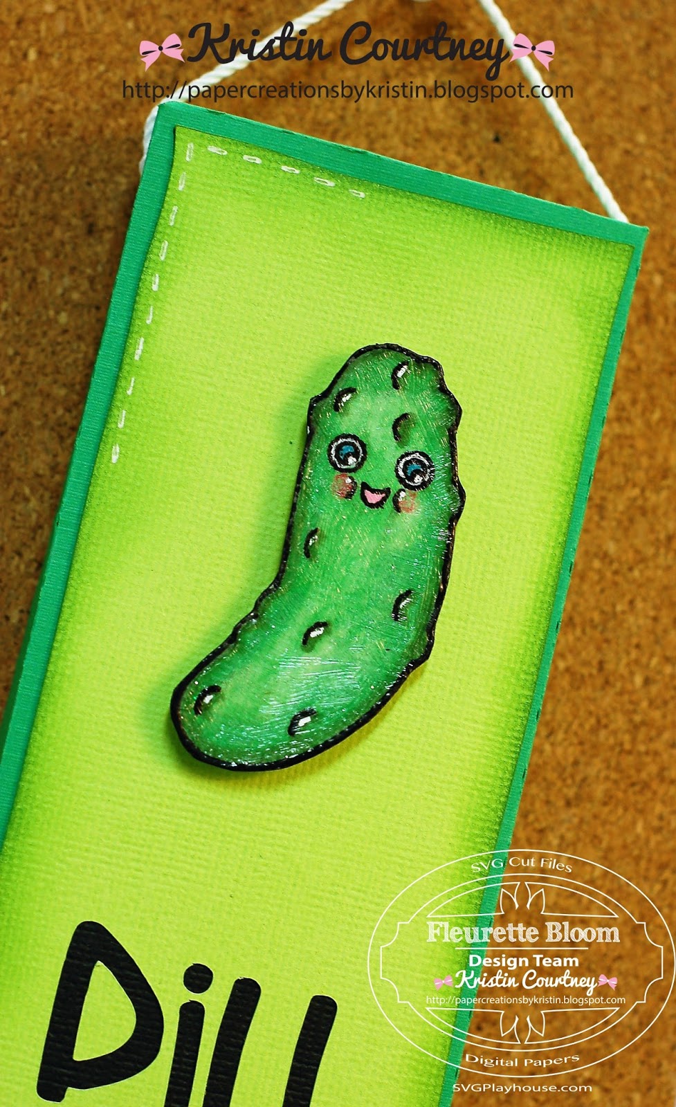 Paper Creations by Kristin: Silly Pickle Signs