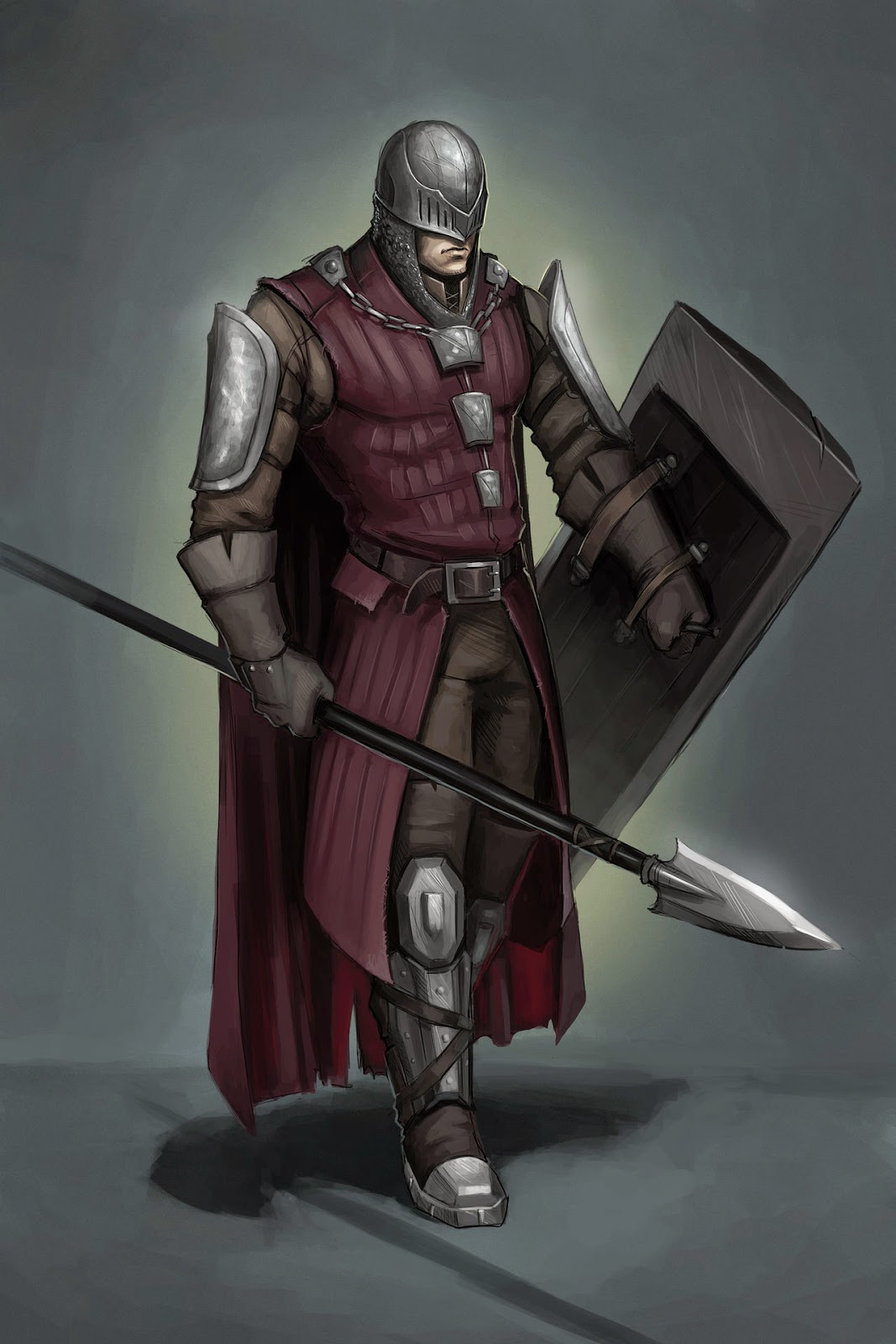 Warriors in art: Guardian by Aleksey Bayura