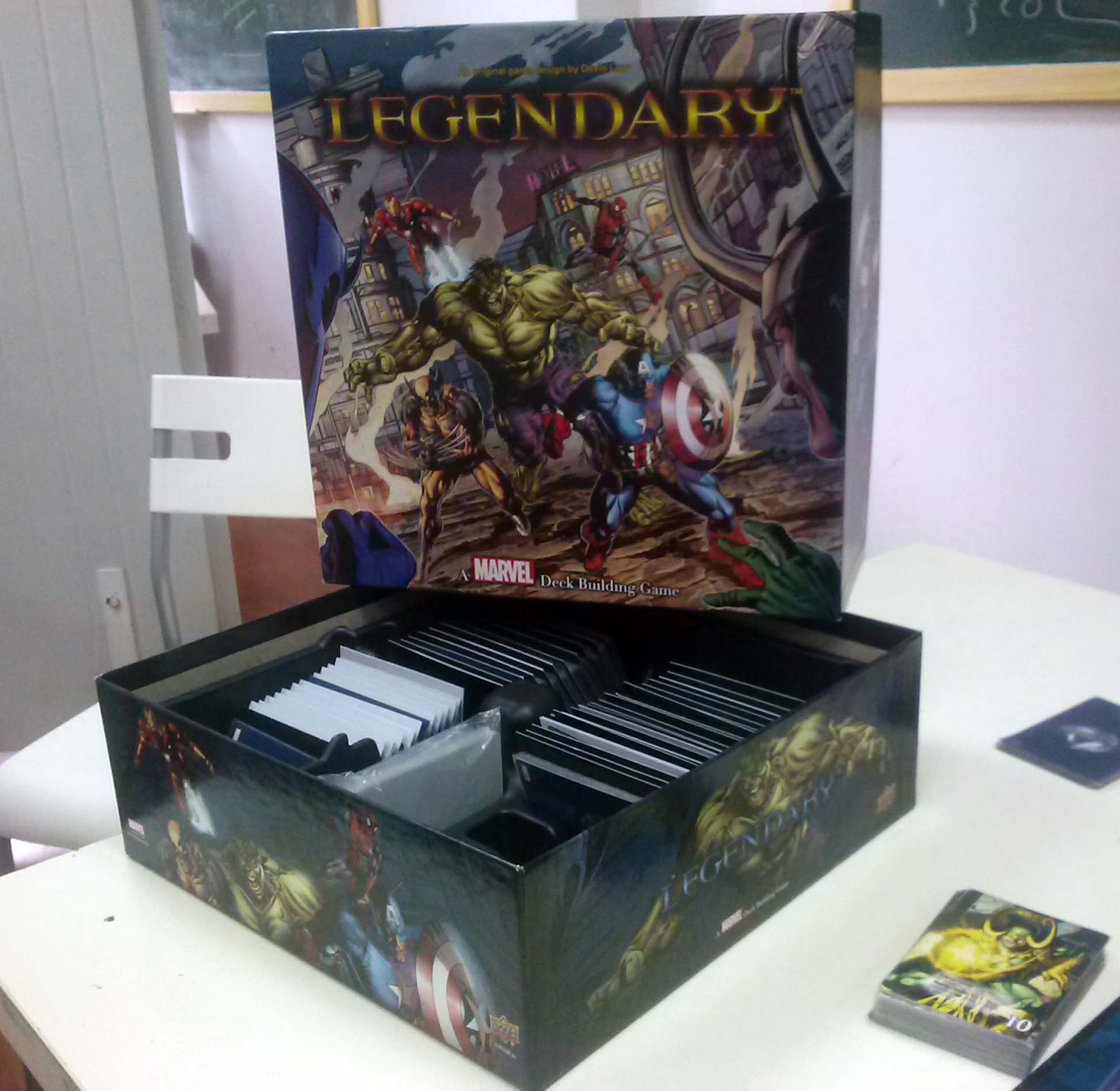 Breaking the board: Review: Legendary: A Marvel Deck Building Game