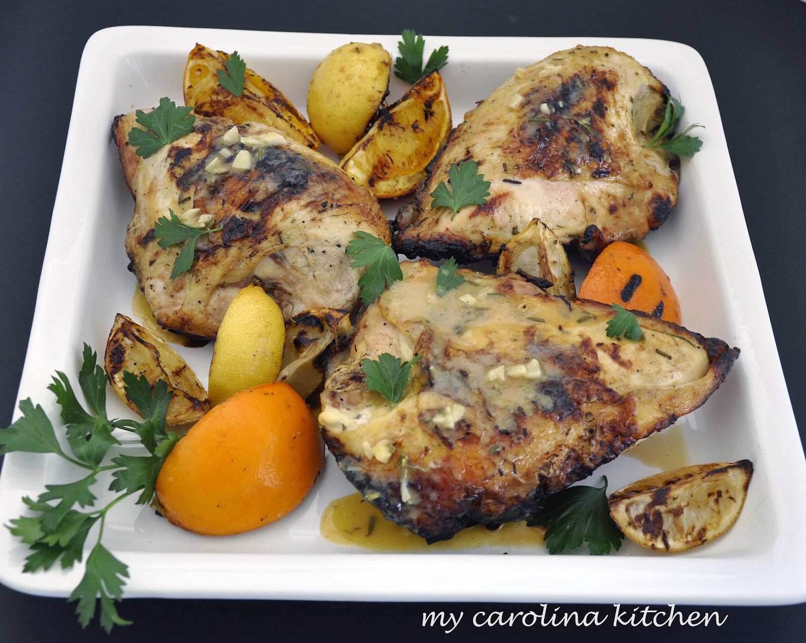 My Carolina Kitchen: Grilled Citrus Chicken Breasts Recipe