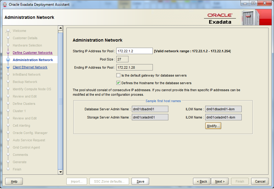 Exadata Data-Base Machine: Oracle Exadata Deployment Assistance (OEDA)