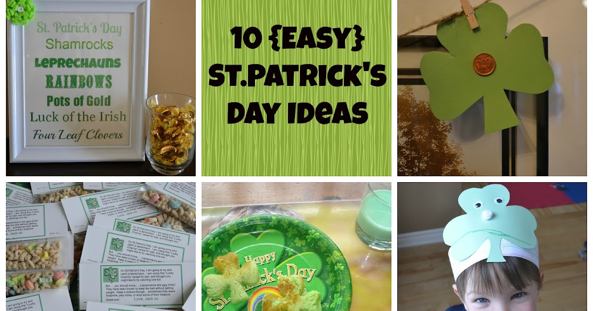 East Coast Mommy: 10 Quick and Easy St. Patrick's Day Ideas