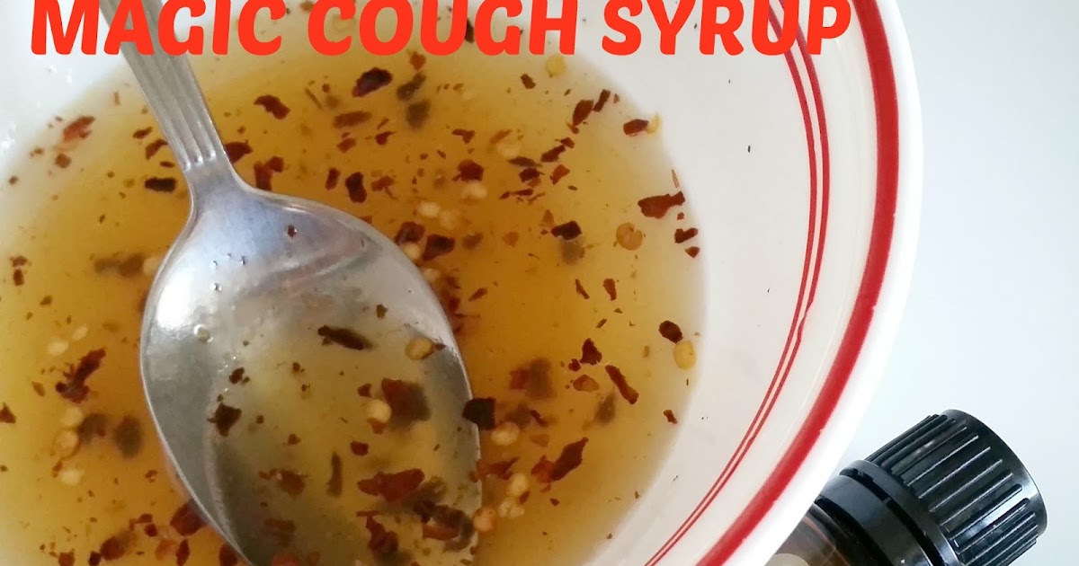The Better Baker: Awesome Home Remedy: Magic Cough Syrup
