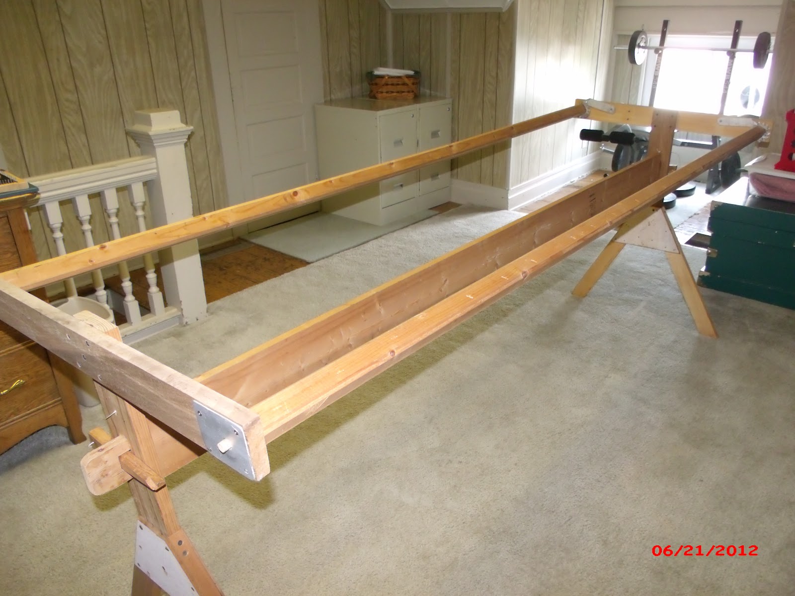 Wooden Quilt Frame Plans