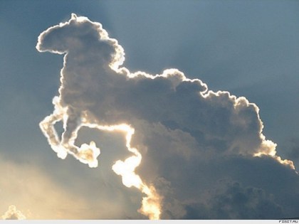 See the shapes in clouds again. | Project Connect-a-Gain