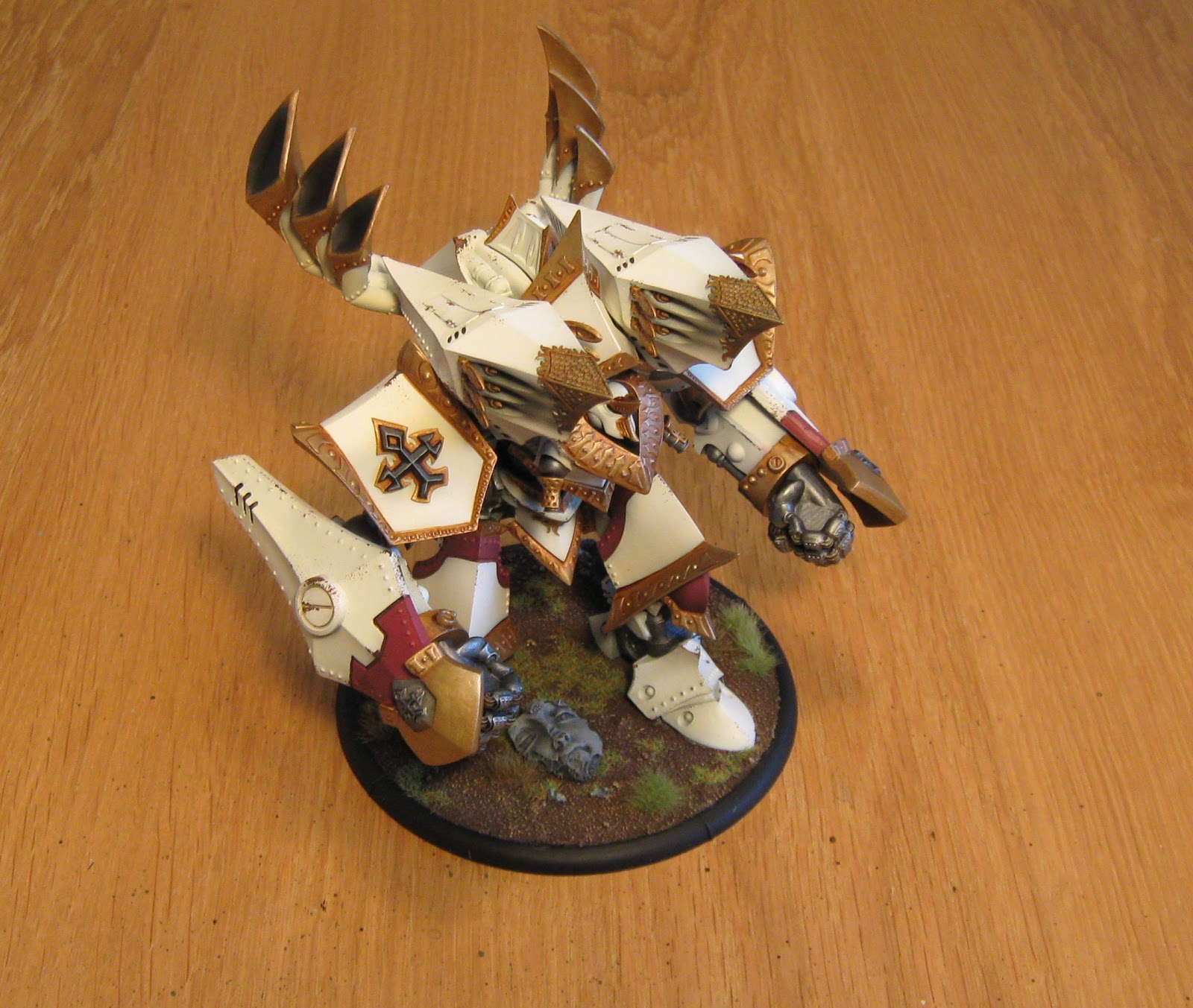 Kevin's Miniatures & Hobby Table: Step-by-Step: Judicator Colossal