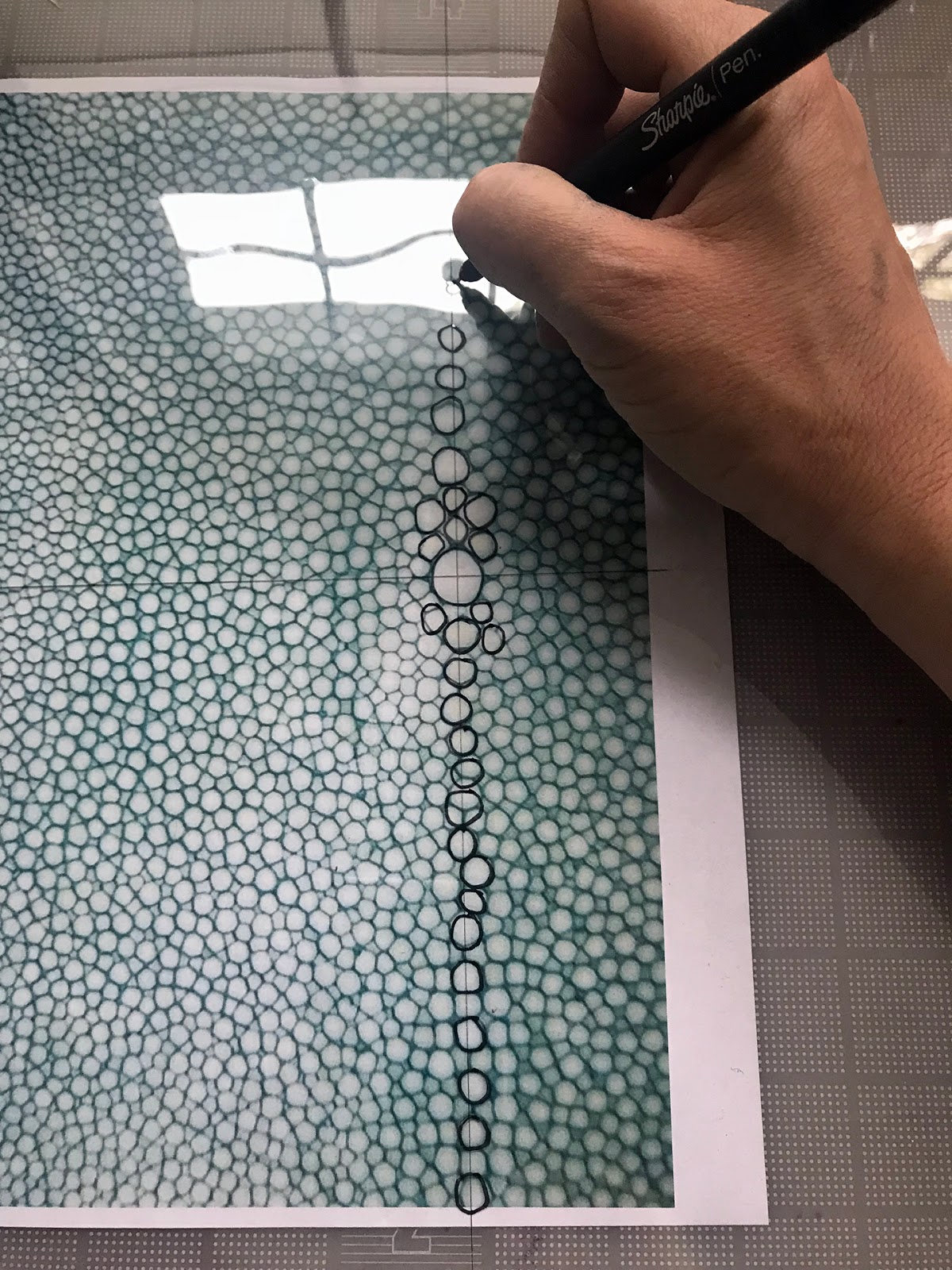 GORGEOUS SHINY THINGS: Faux Shagreen Tutorial