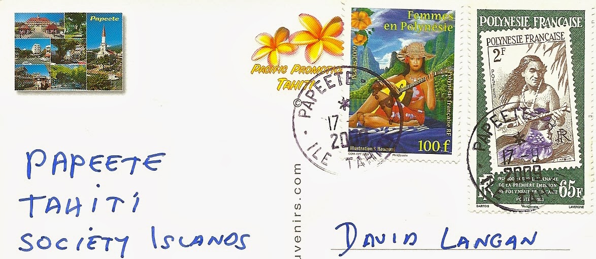 Postcards A world Travelogue: Tahiti and Moorea- French Polynesia