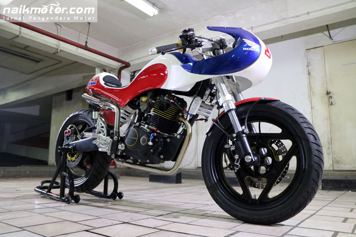 Modifikasi New Megapro Cafe Racer | Reviewmotors.co