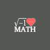 Wallpaper matemático 5: i love Math