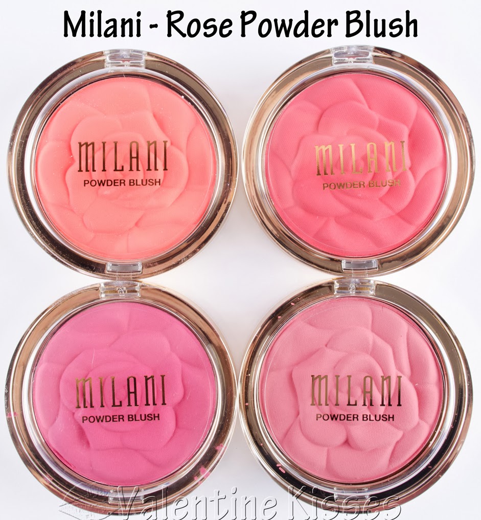 Valentine Kisses: Milani Rose Powder Blush - 4 new limited edition ...