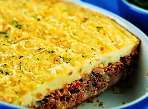 Mata Fome: Torta de batata com atum