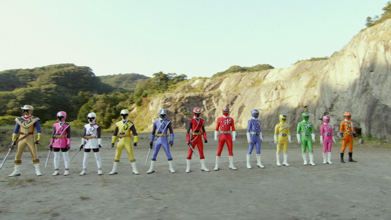 Red and White Sentai: Ninninger vs ToQger - Ninja in Wonderland - Photo ...