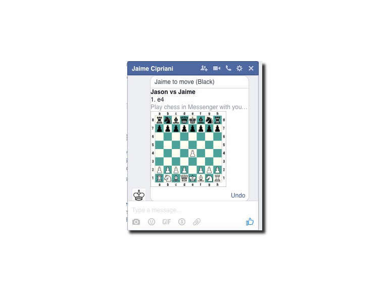 Play Chess in Facebook Messenger with this secret command ~ Tecze