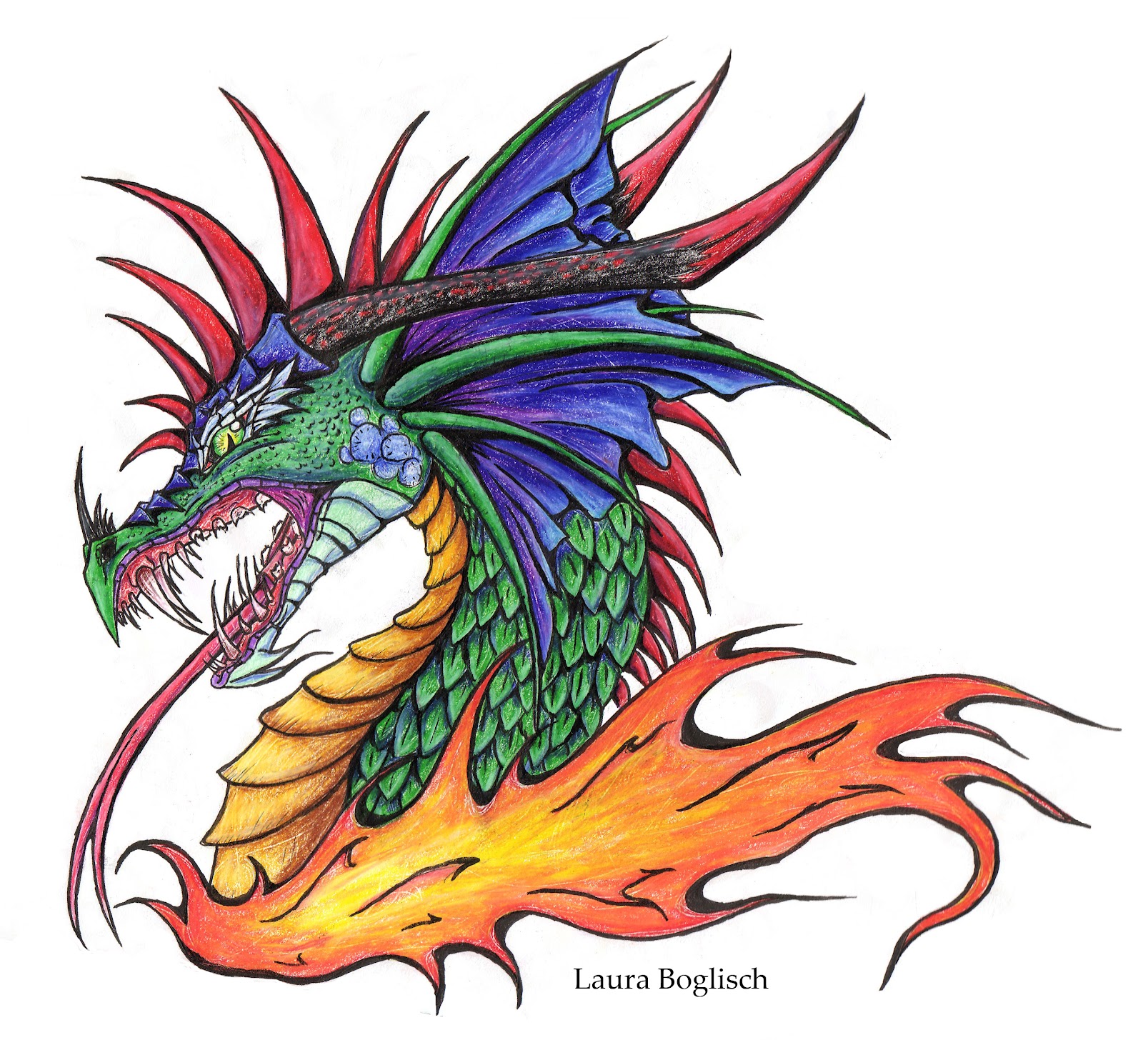 Tetoválás minták és képek tetkó barátoknak: Sárkány tetoválás minták ...