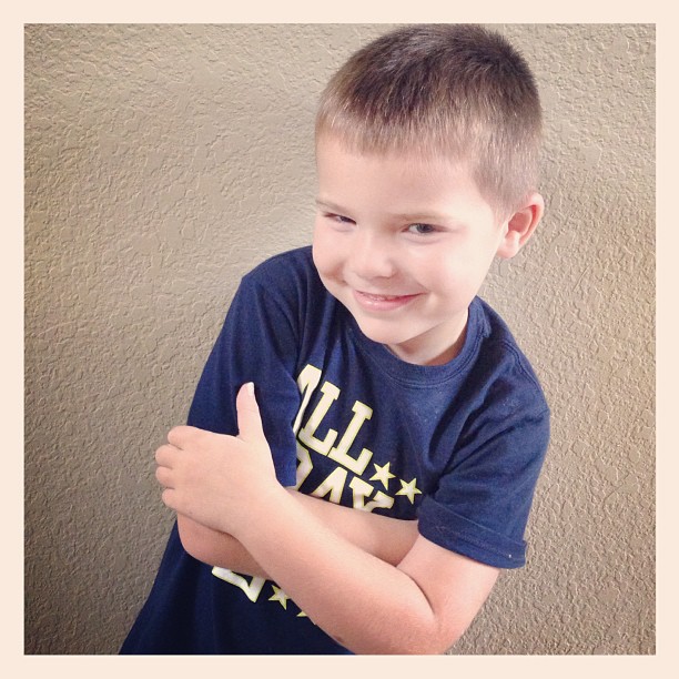 Running Crazy Mom: My {BIG} Little Boy is Growing up!!
