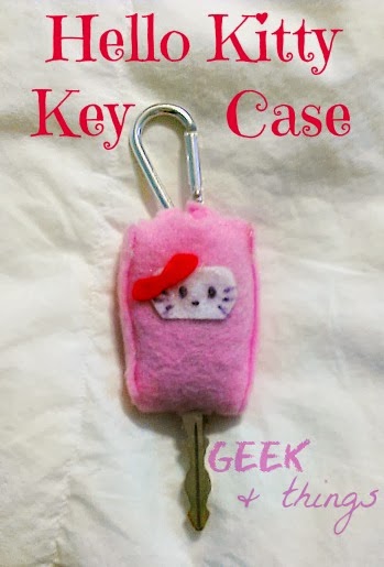 Lainycakes: DIY Hello Kitty Key Cover